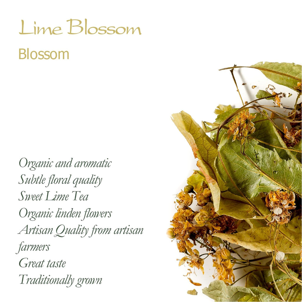 Organic linden flower tea benefits