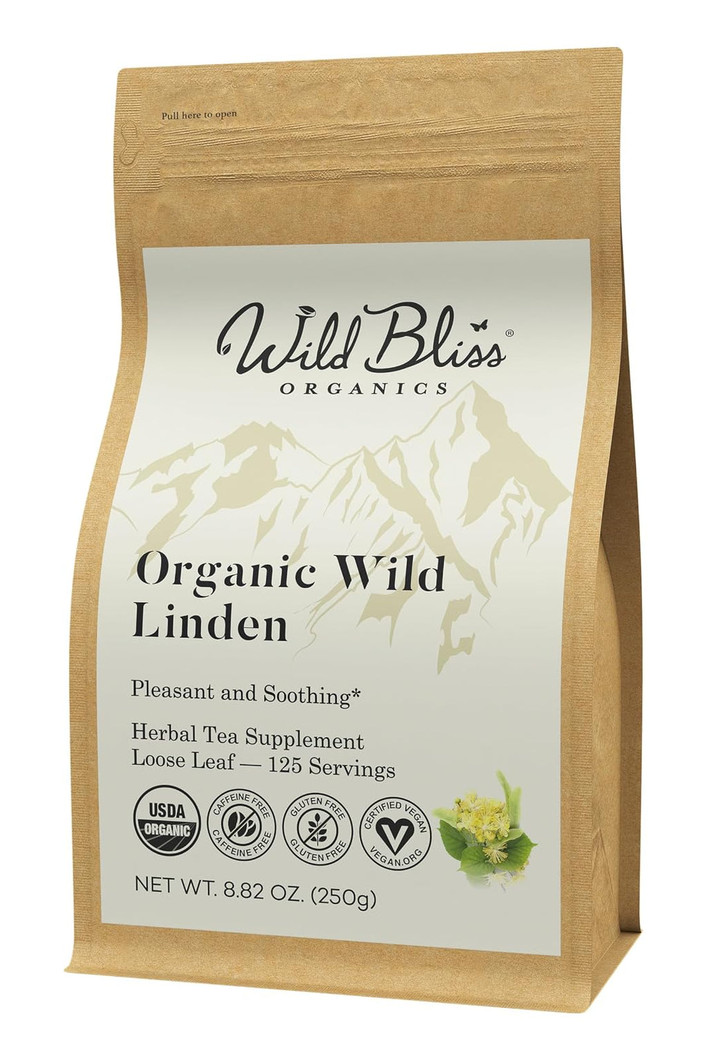 organic linden flower tea loose leaf