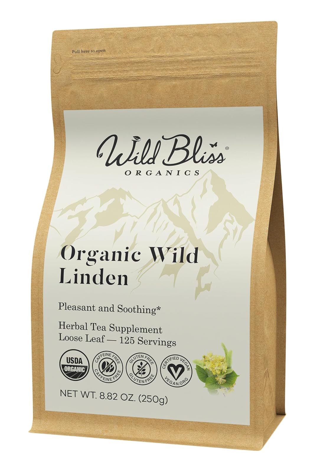 organic linden flower tea loose leaf