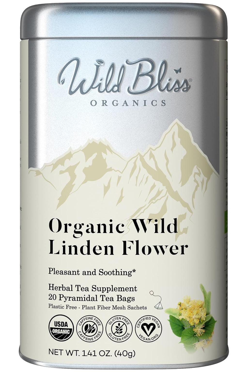 organic linden tea bags