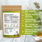 Organic linden tea for wellness