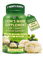 organic lion's mane capsules for brain health