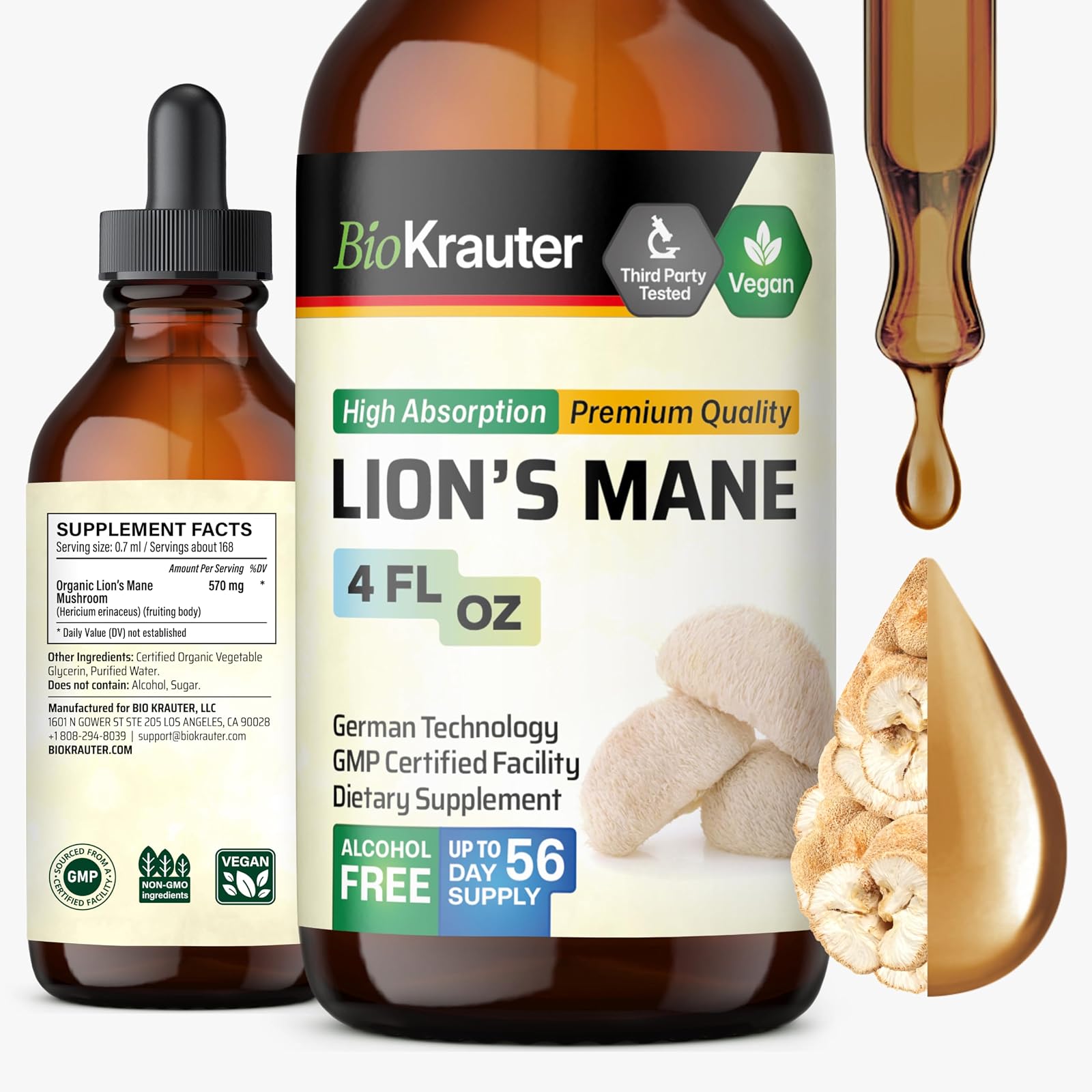 organic lion's mane extract