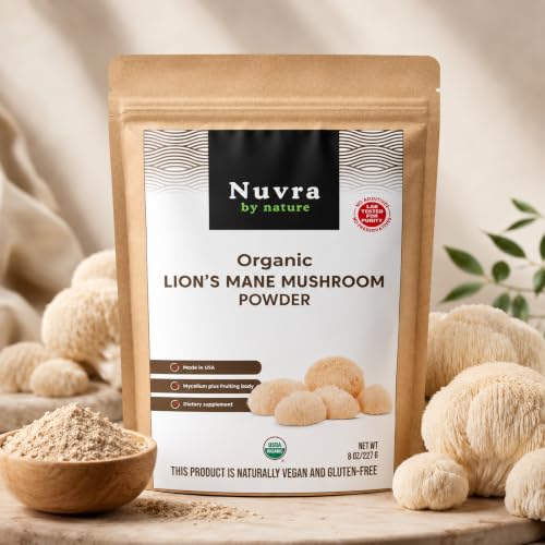 Organic Lion's Mane for brain health