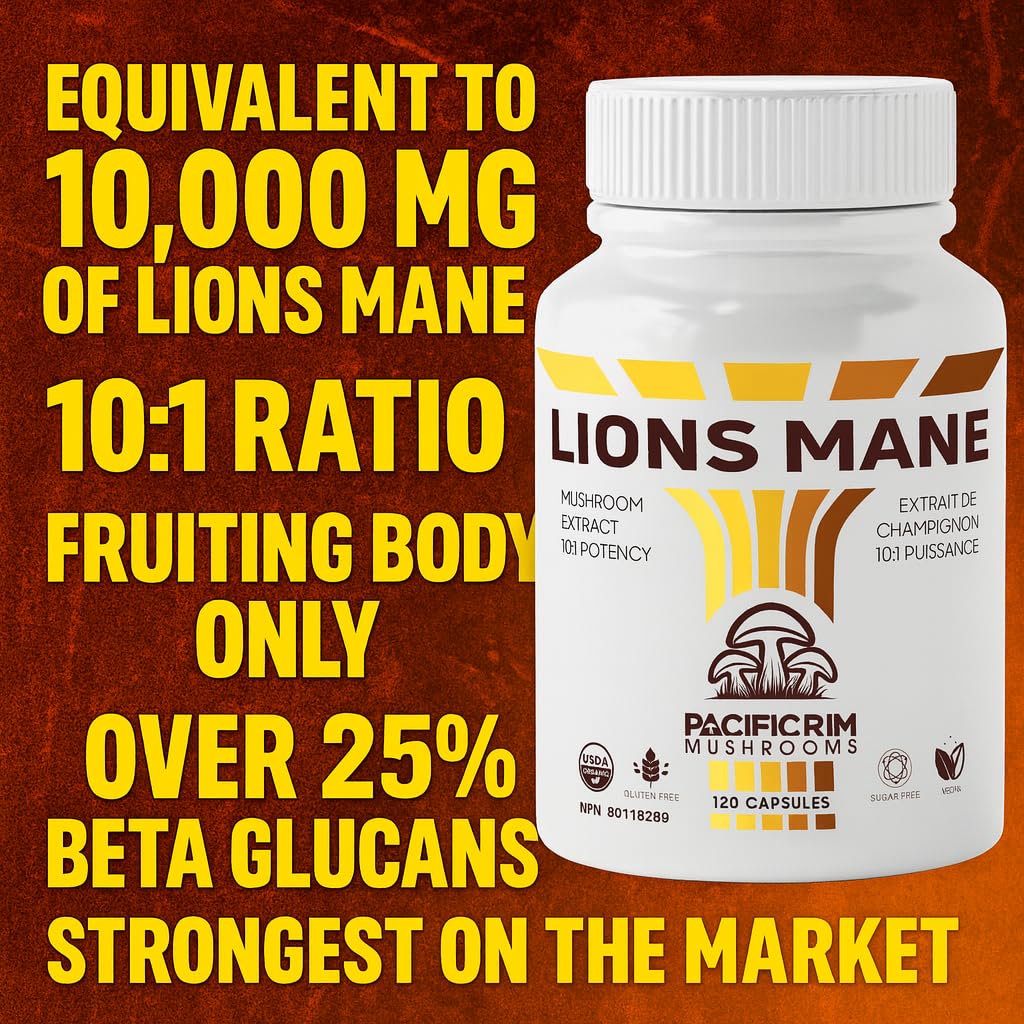 organic lion's mane for brain support