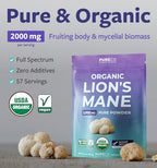 Organic Lion's Mane for cognitive support