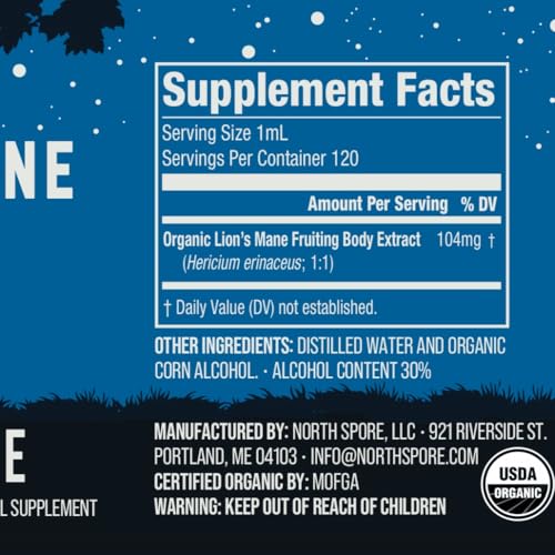 Organic Lion's Mane for vitality