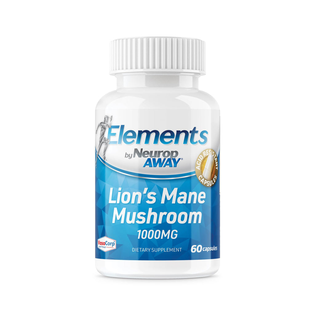 organic lion's mane mushroom capsules