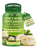 organic lion's mane mushroom capsules