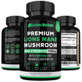 organic lion's mane mushroom capsules