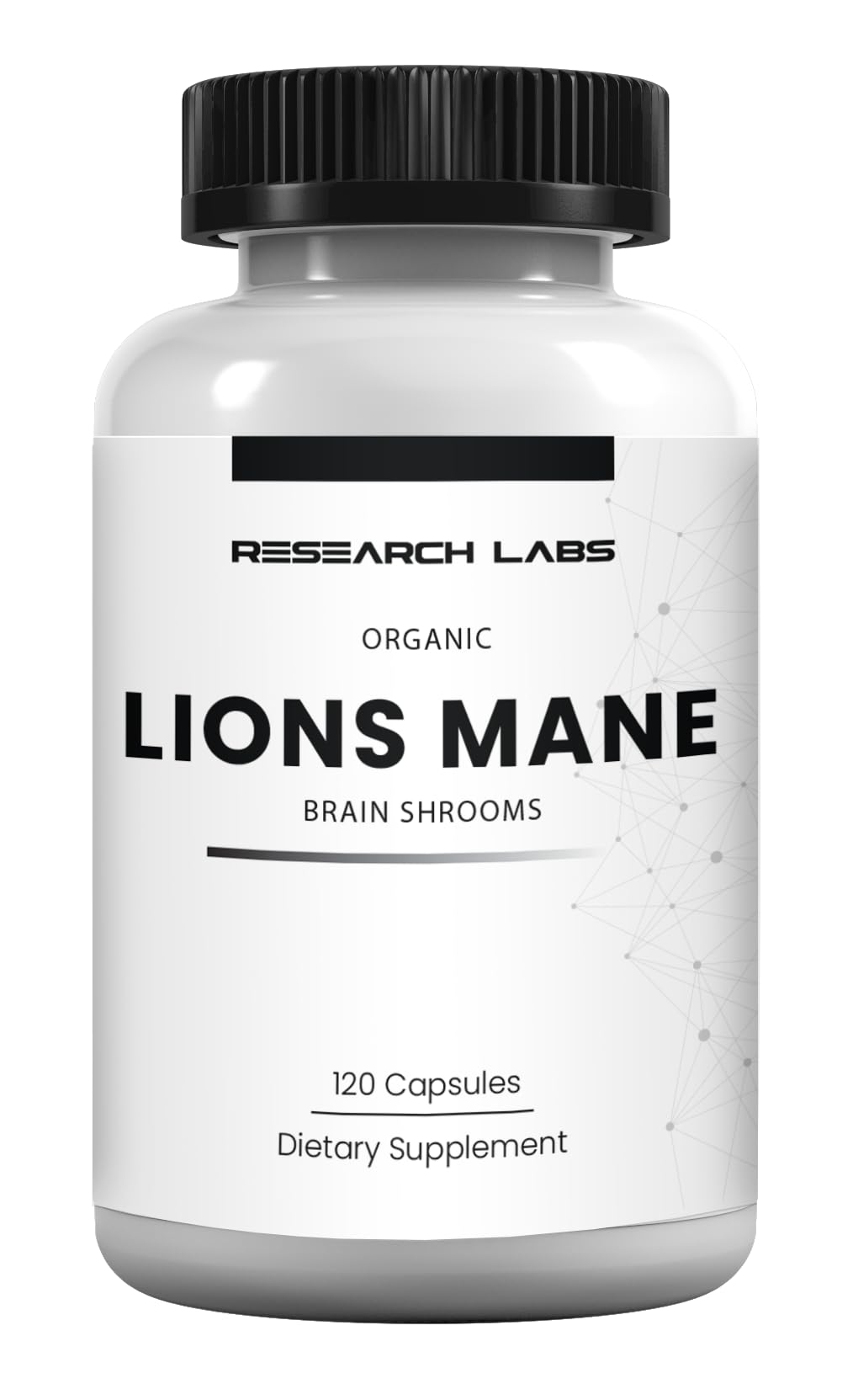 organic lion's mane mushroom capsules