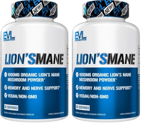 organic lion's mane mushroom capsules