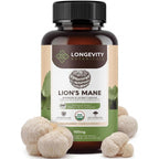 organic lion's mane mushroom capsules