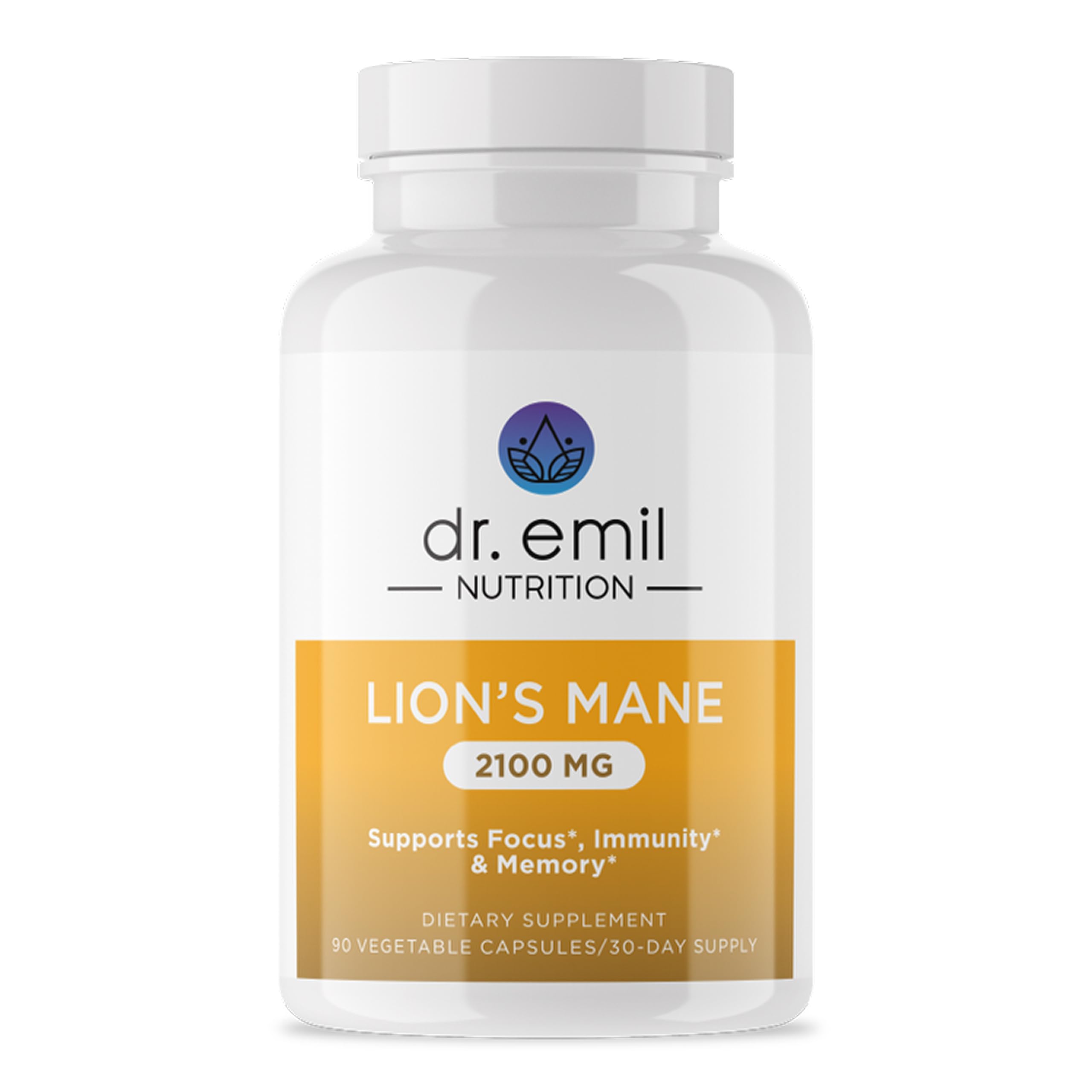 Organic Lion's Mane mushroom capsules