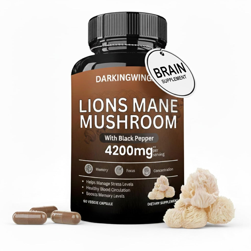 Organic Lion's Mane mushroom capsules