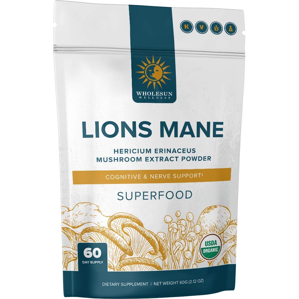 organic lion's mane mushroom extract