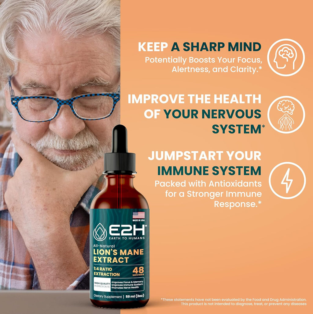 organic lion's mane mushroom extract