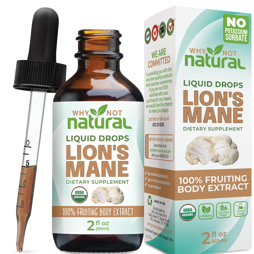 Organic Lion's Mane mushroom extract