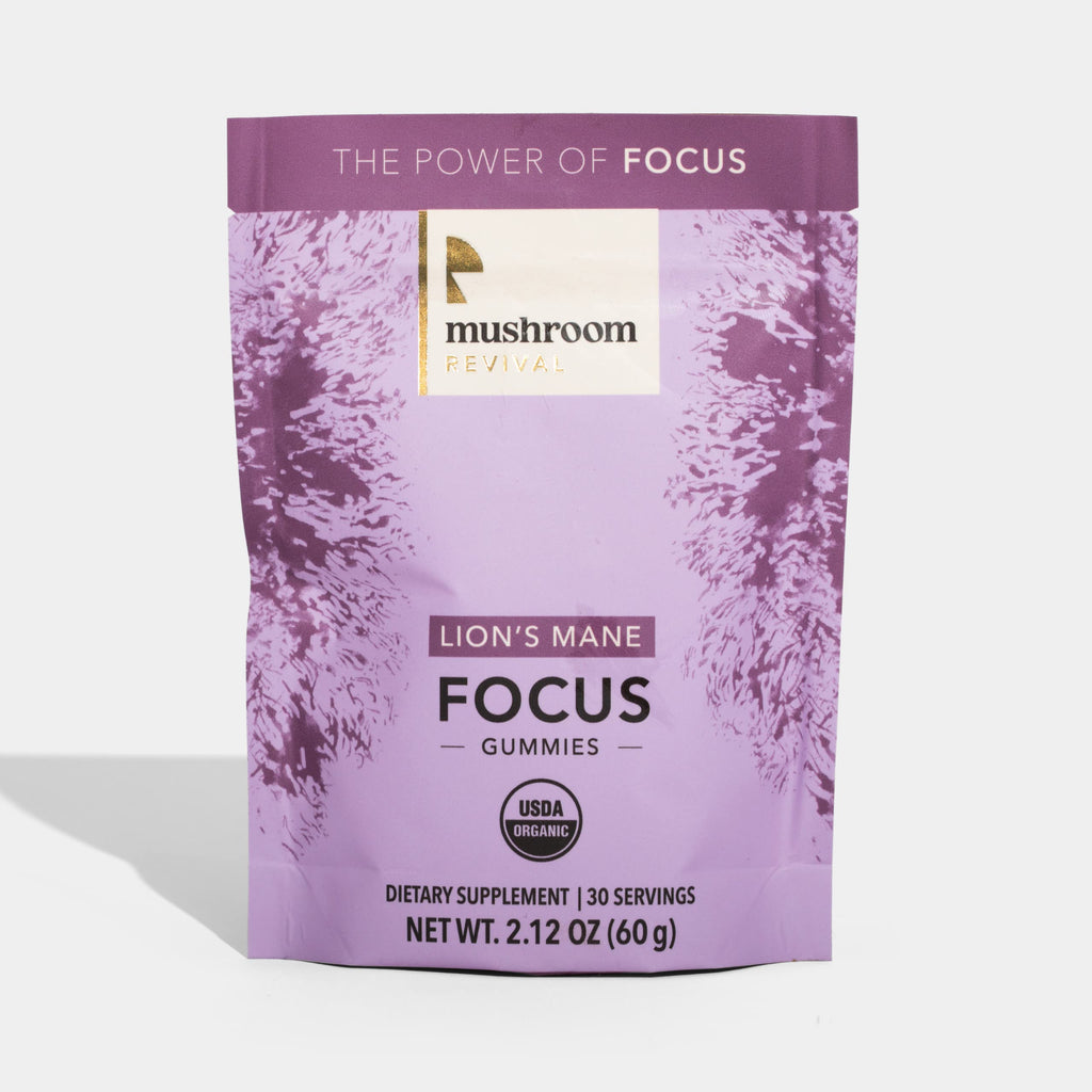 Organic Lion's Mane mushroom gummies