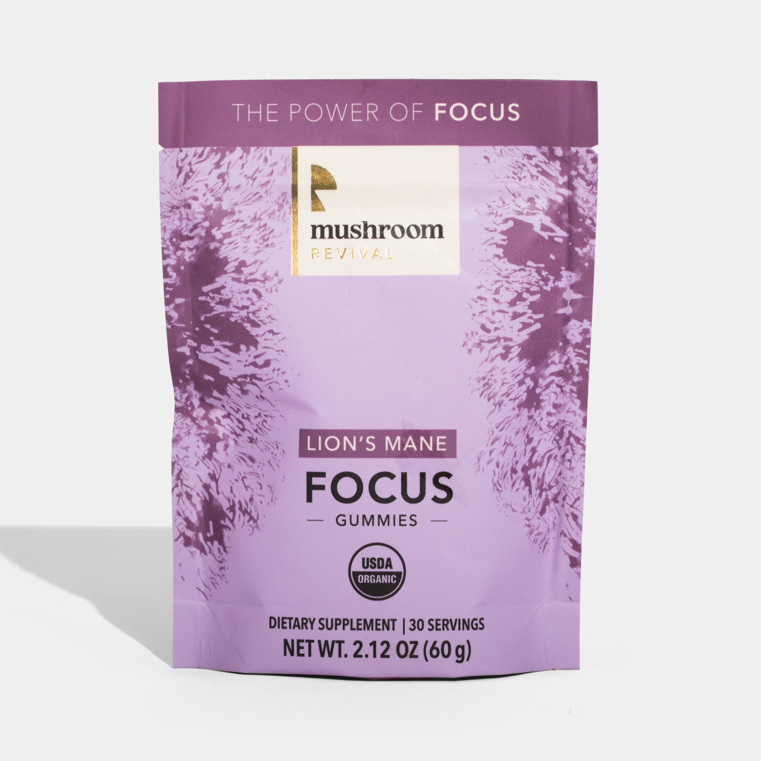 Organic Lion's Mane mushroom gummies