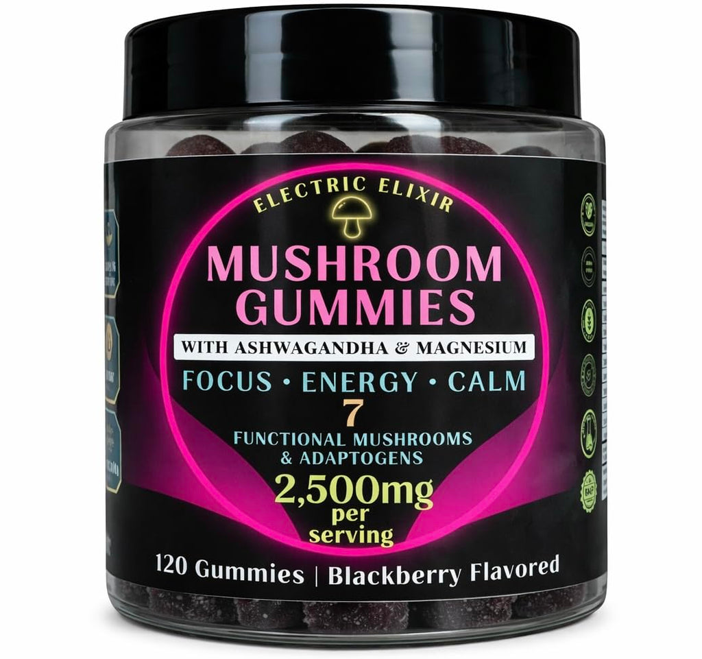 organic lion's mane mushroom gummies