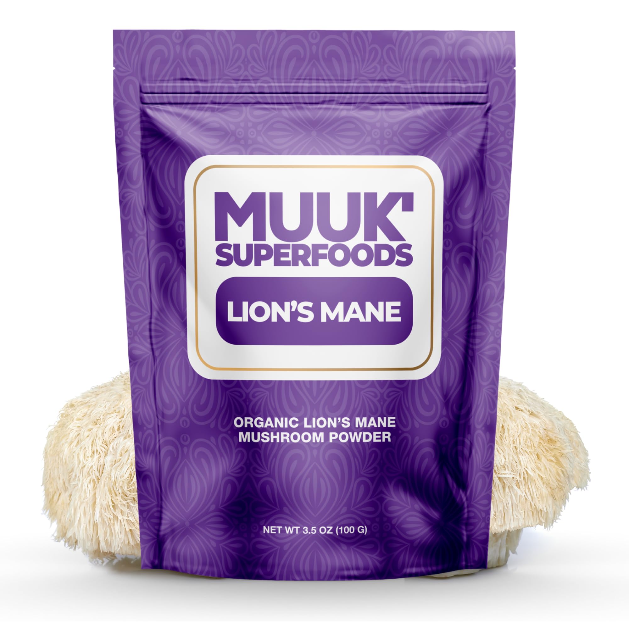 Organic Lion's Mane mushroom powder