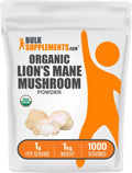 organic lion's mane mushroom powder