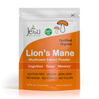 organic lion's mane mushroom powder