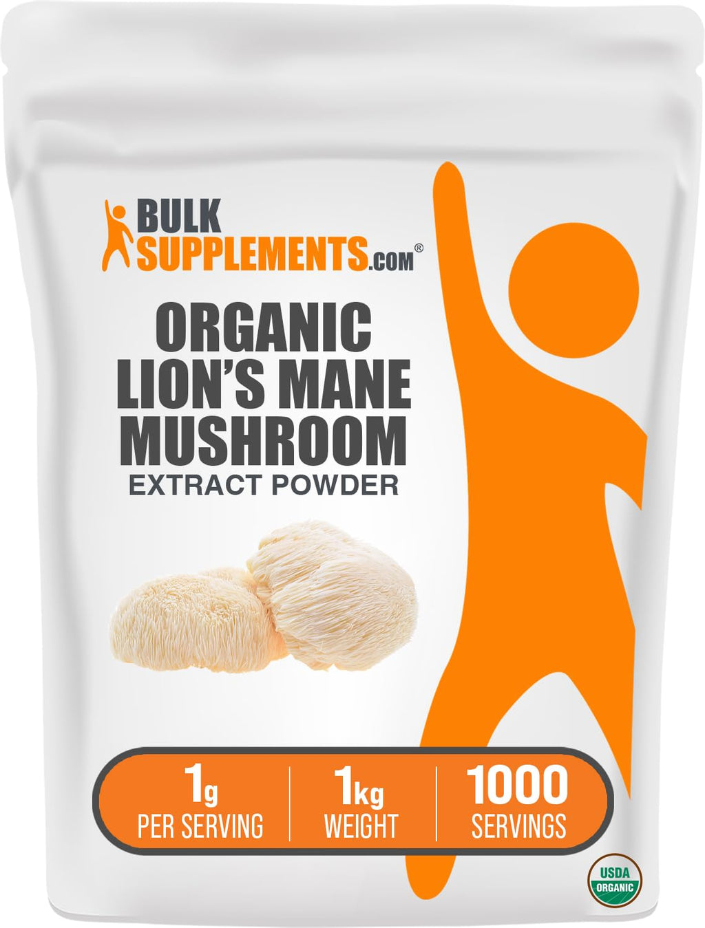 Organic Lion's Mane mushroom powder