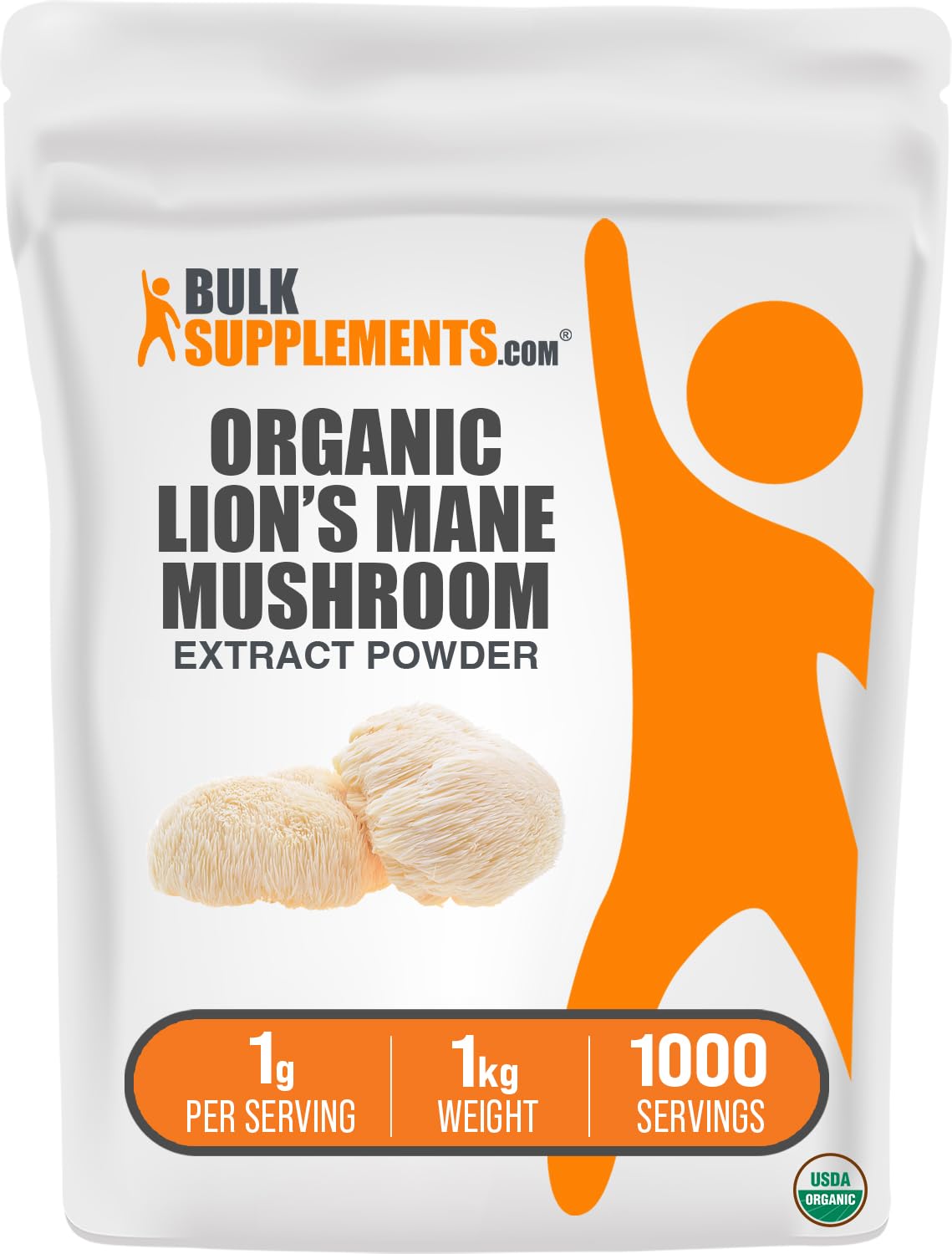 Organic Lion's Mane mushroom powder