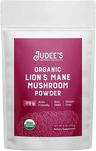 organic lion's mane mushroom powder