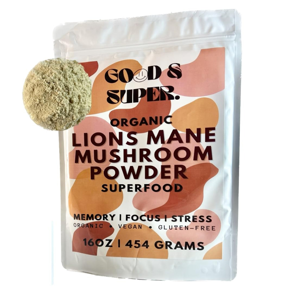 organic lion's mane mushroom powder