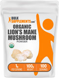 organic lion's mane mushroom powder
