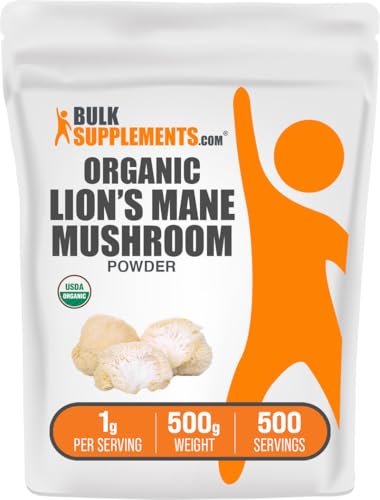 organic lion's mane mushroom powder