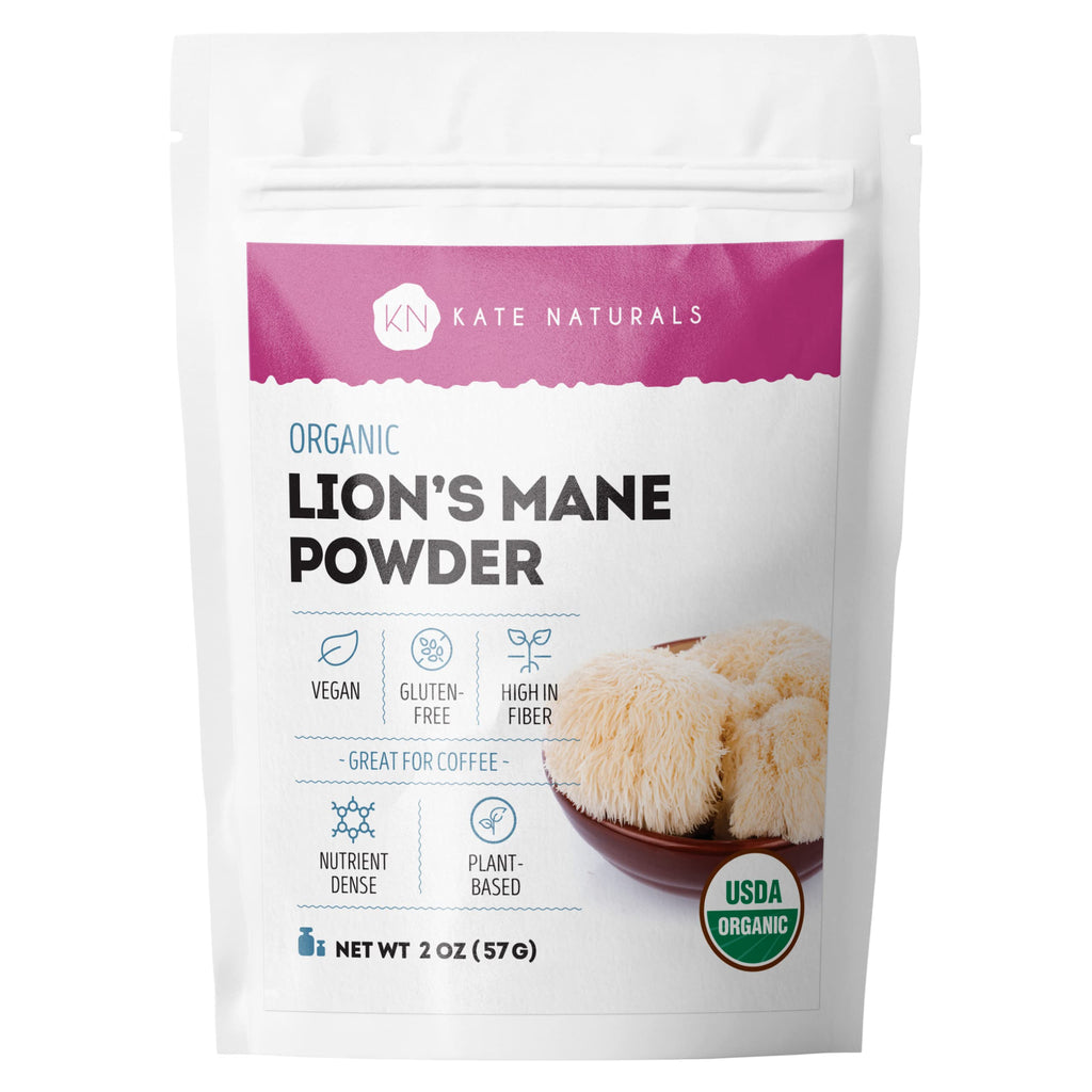 Organic Lion's Mane mushroom powder