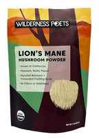 organic lion's mane mushroom powder