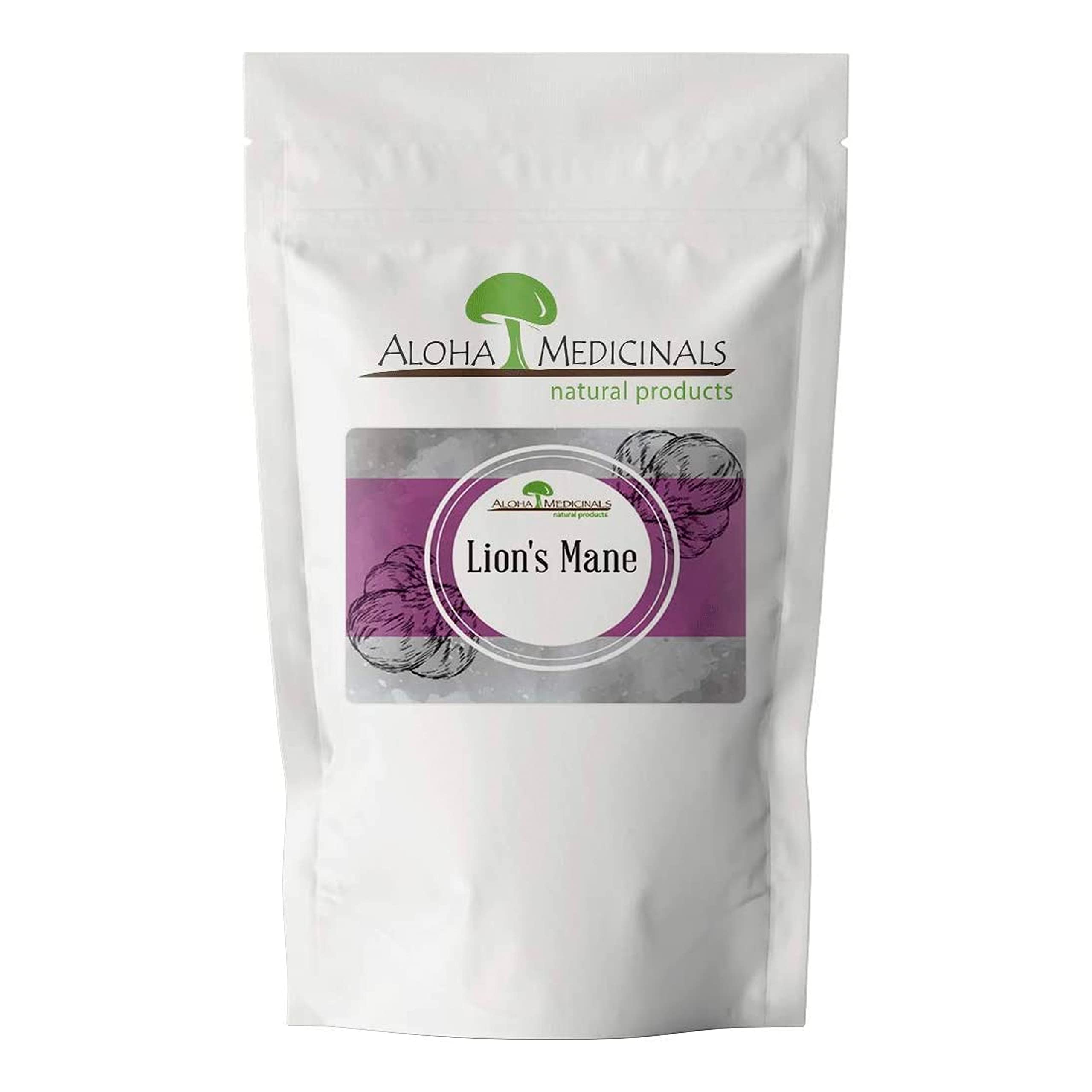 organic lion's mane mushroom powder