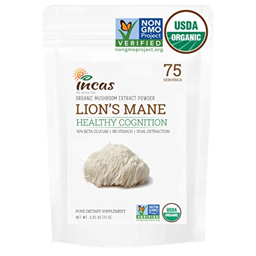 organic lion's mane mushroom supplement