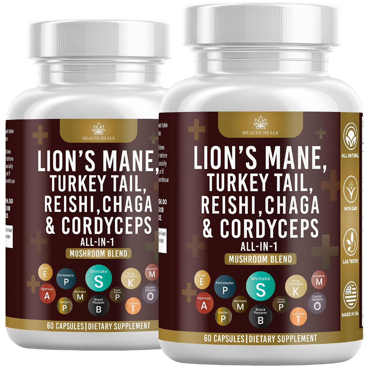 organic lion's mane mushroom supplement