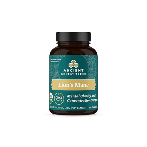 organic lion's mane mushroom tablets