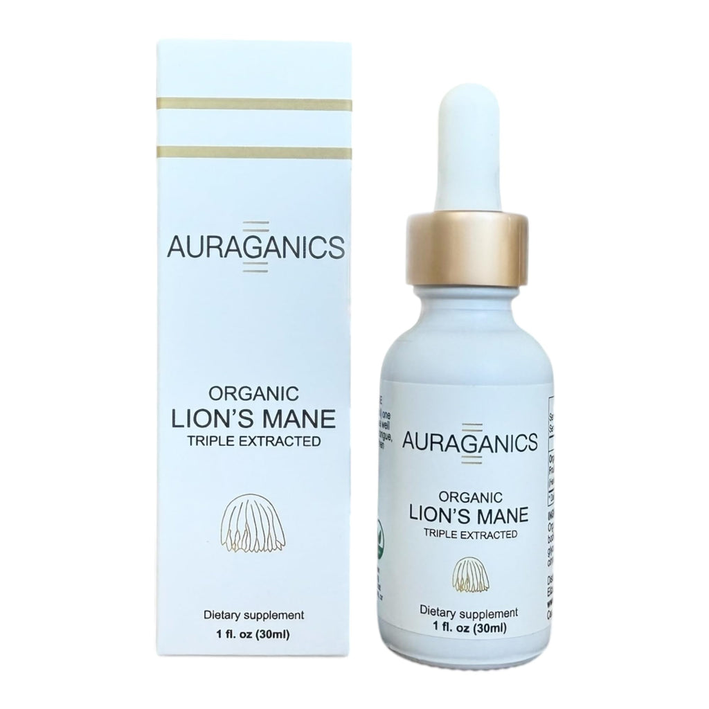 Organic Lion's Mane mushroom tincture for focus