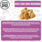 organic lion's mane mushrooms 8 oz
