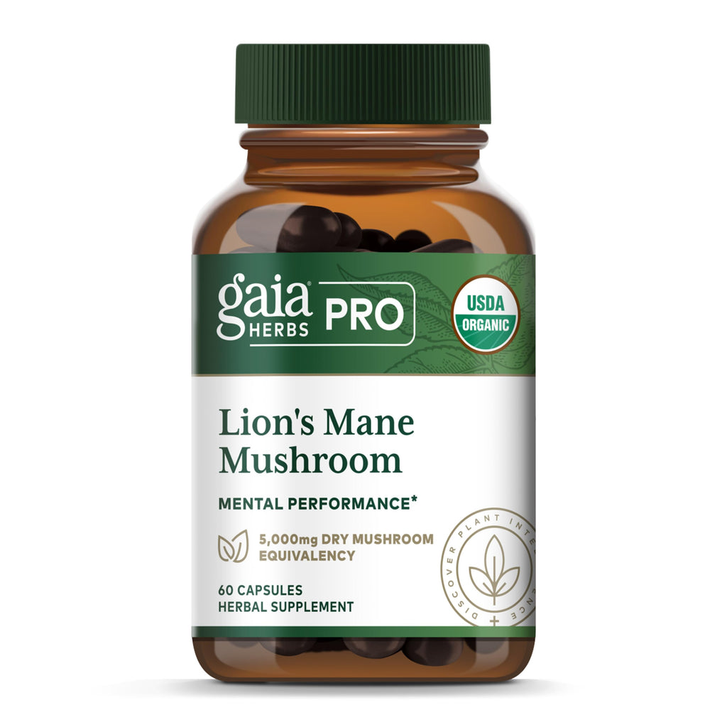 organic lion's mane mushrooms capsules