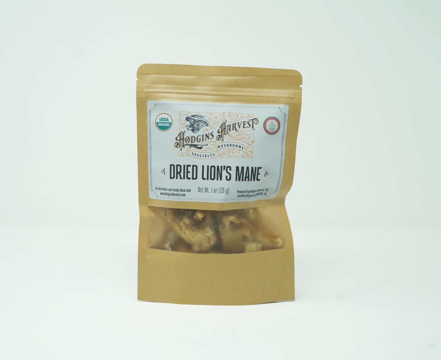 organic lion's mane mushrooms for wellness