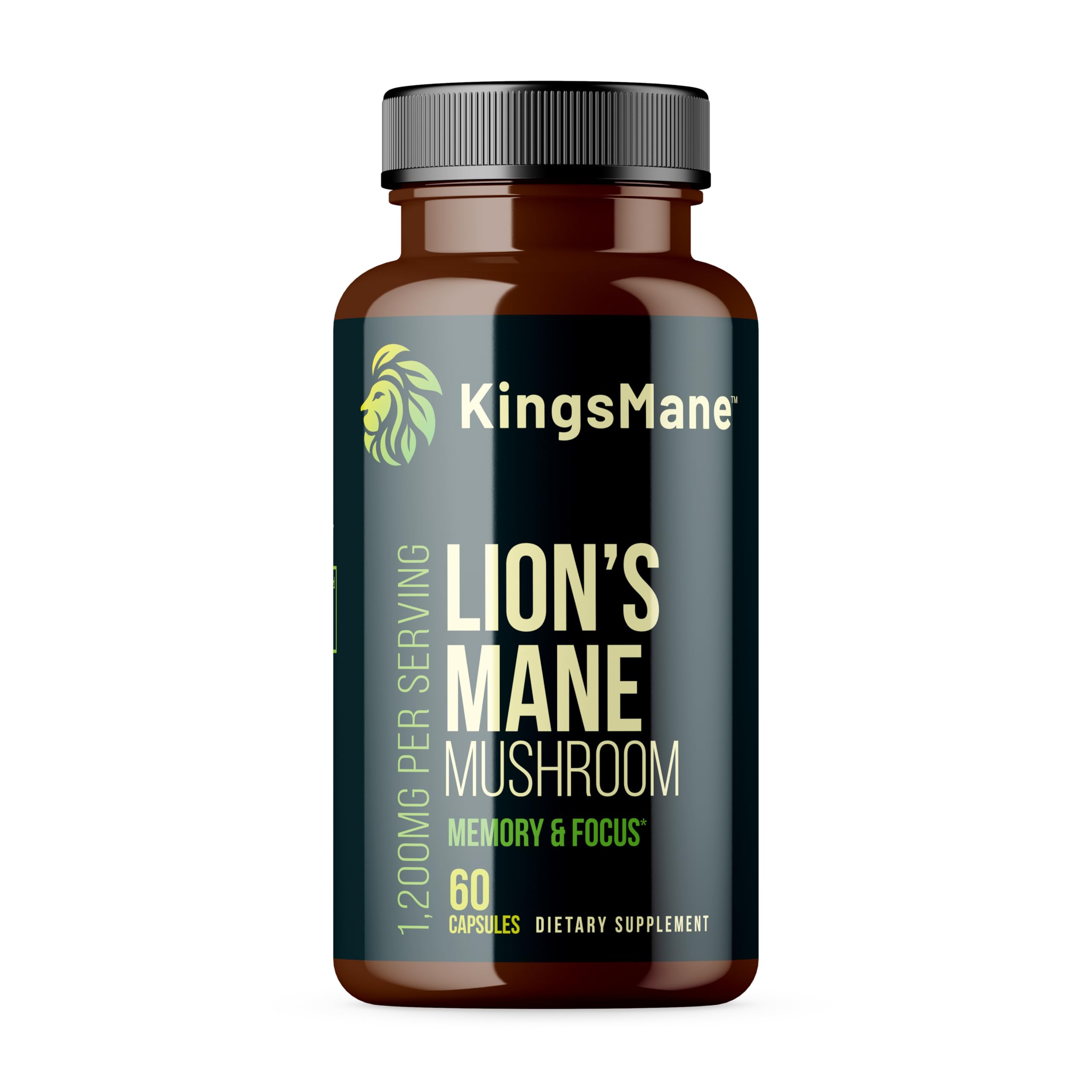 organic lion's mane mushrooms supplement