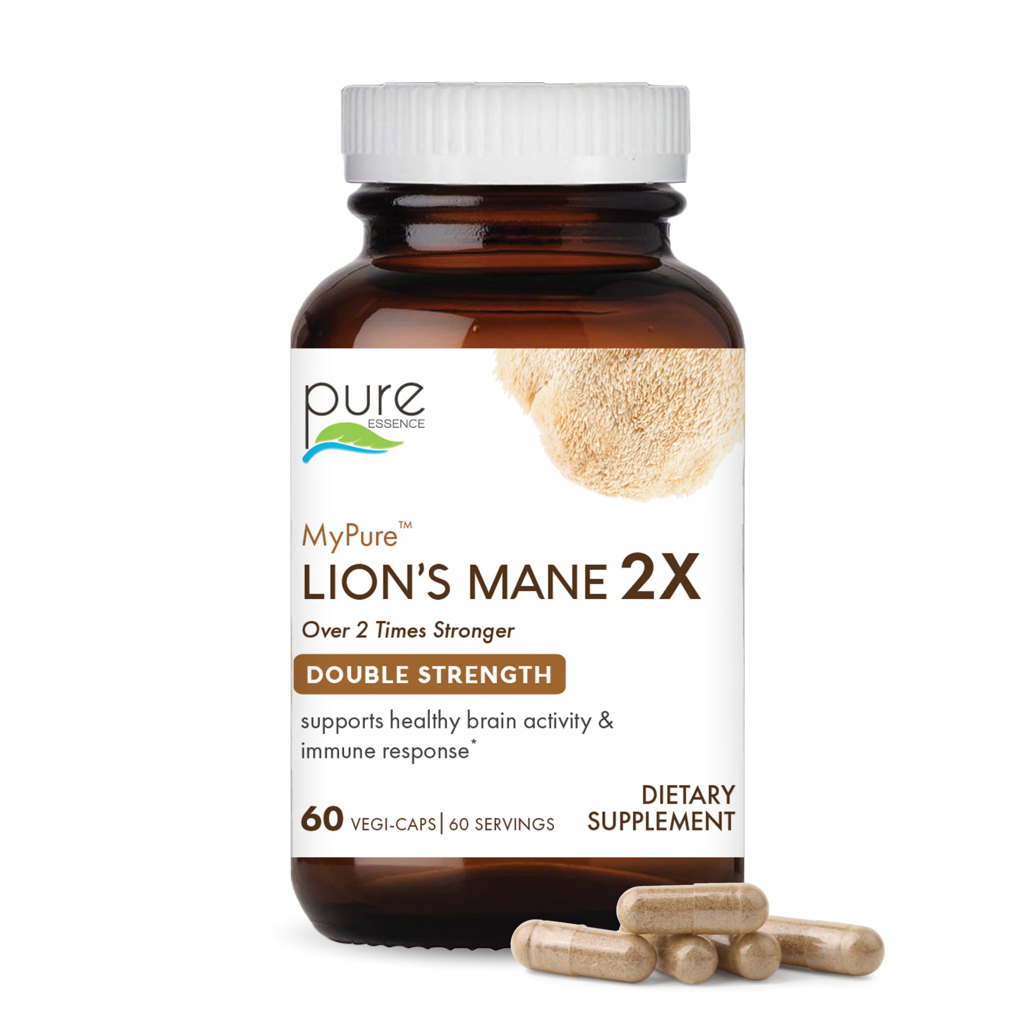 organic lion's mane mushrooms supplement