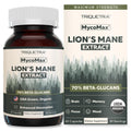 organic Lion's Mane mushrooms supplement