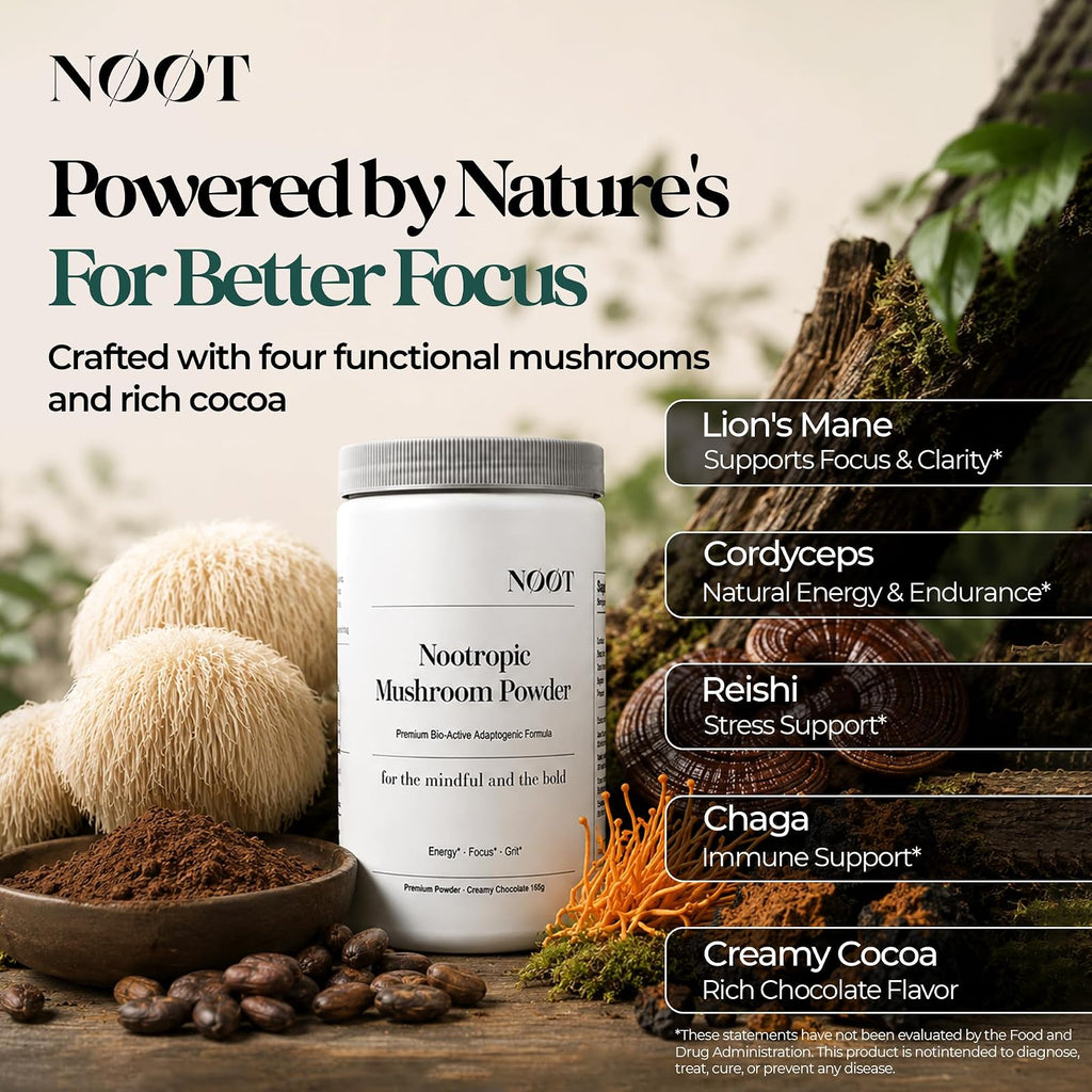 Organic Lion's Mane powder for focus