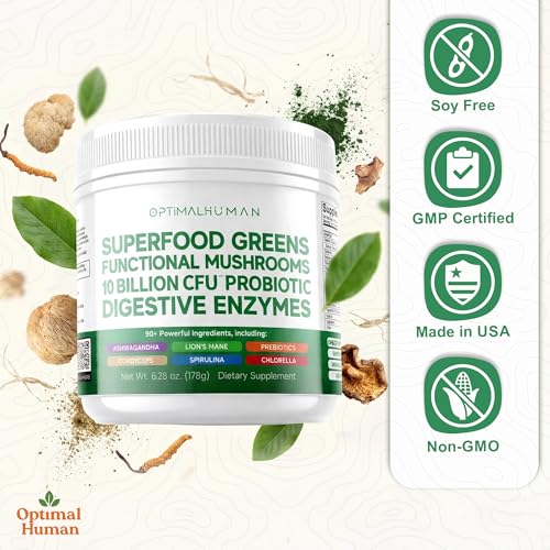 organic lion's mane powder for vitality