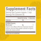 Organic Lion's Mane powder for wellness